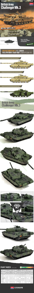 British Army Challenger Mk.3 1/72 | Plastic Kits - RC Cars - Paints ...