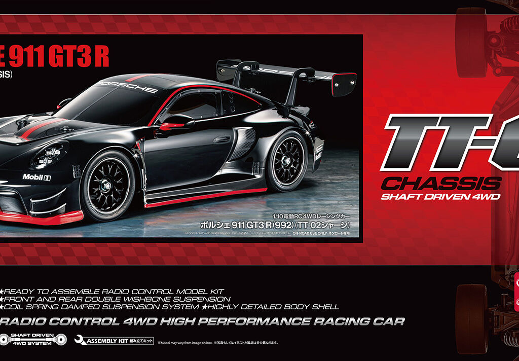 TT-02 Porsche 911 GT3 R (992) 1/10 | Plastic Kits - RC Cars - Paints ...
