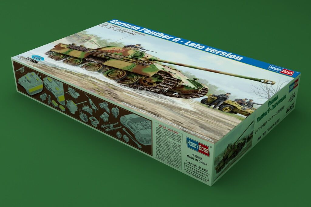 German Panther Ausf.G-Late version | Plastic Kits - RC Cars - Paints ...